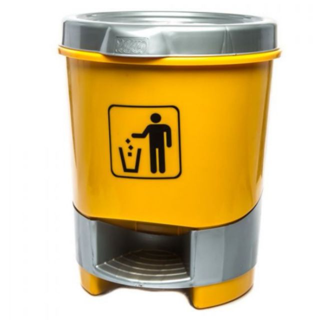 RY7080 Step Bin Round RAYACO Plastic Step On Bin /Dustbin / Bin ...