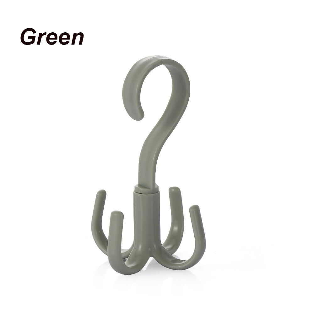 Home Rotating Four-claw Hook Organization 4 Hook Multifunction Storage ...