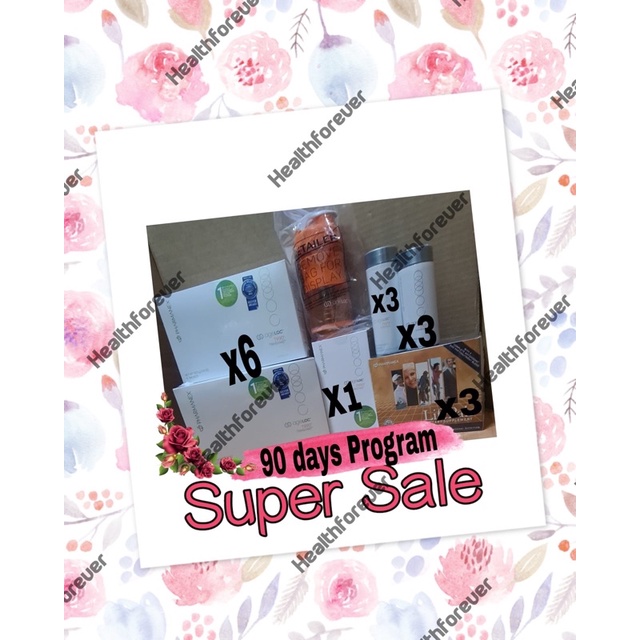 Nuskin ageLOC TR90/trme System 90 days supply(free 1 body fats scale ...