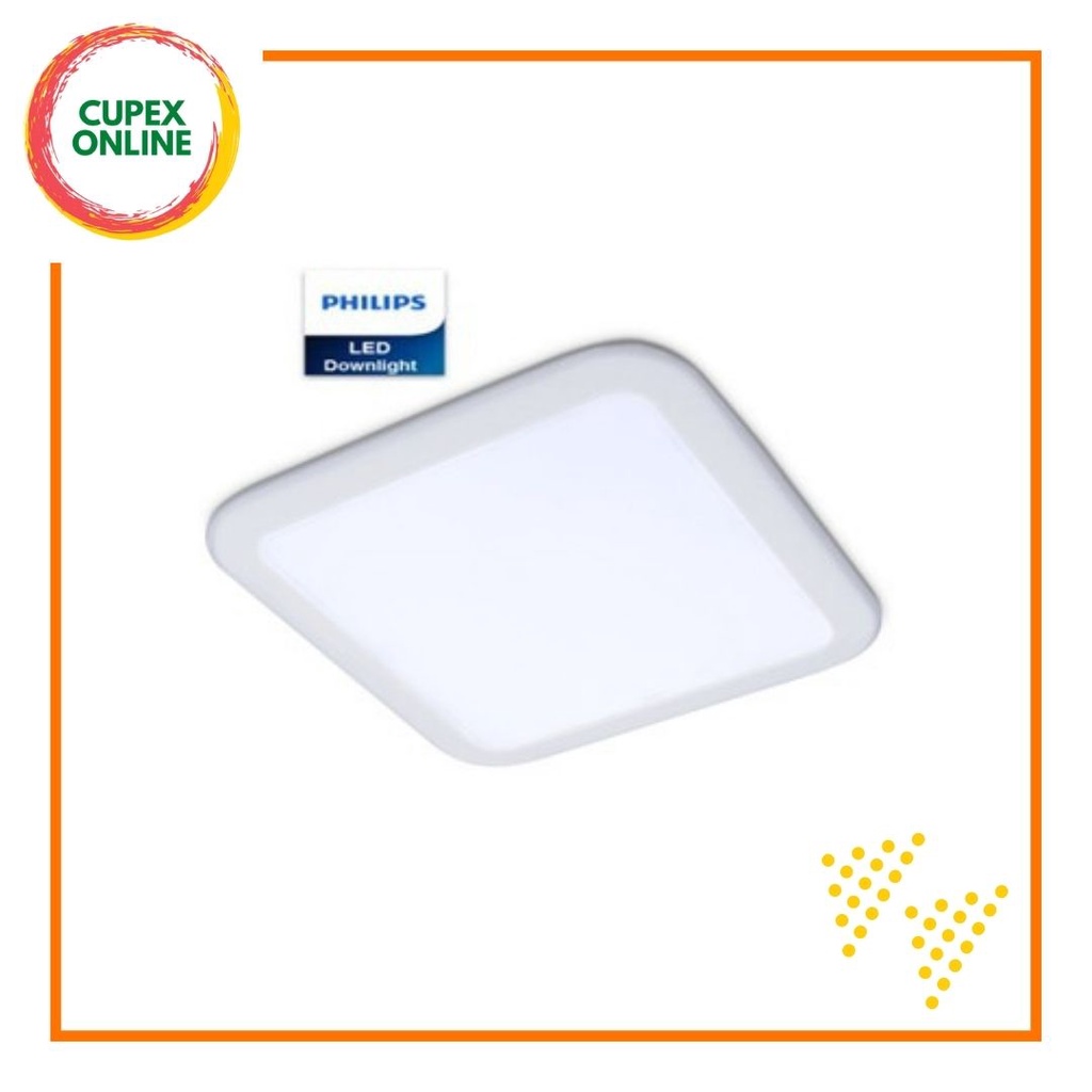 Philips Downlight DN027B LED9 11W 900lm L150 Square Shape (cupex ...
