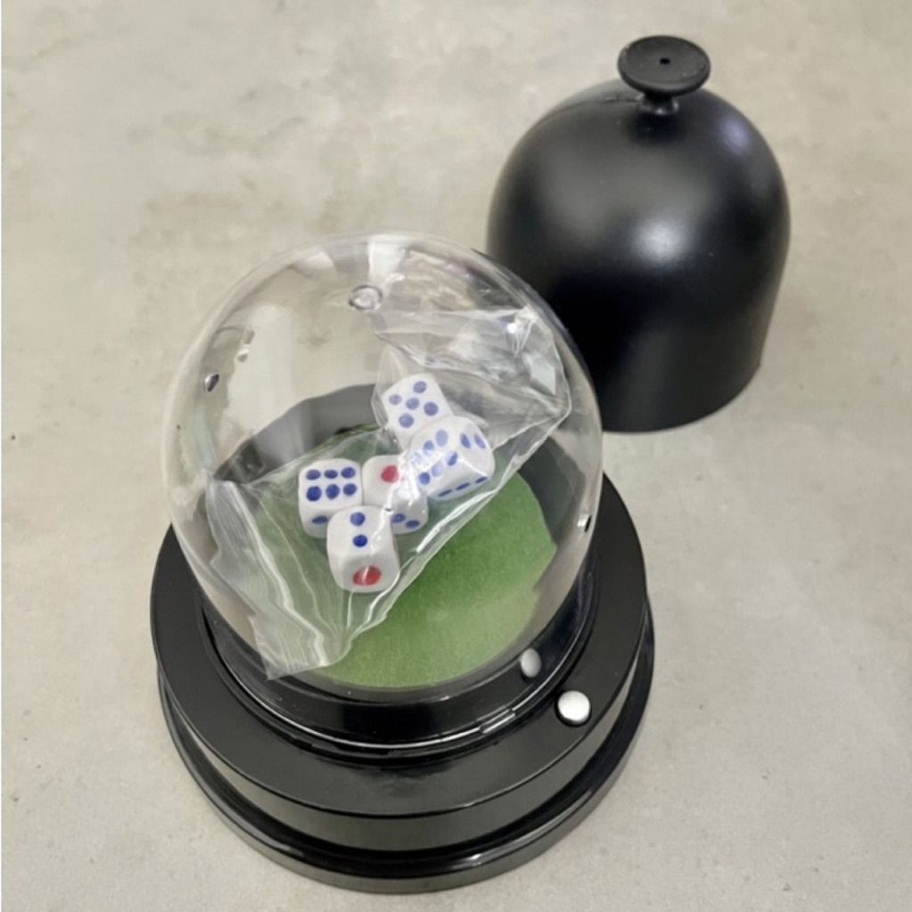 SG Instocks Automatic Dice Shaker Set / glow / gold metal / Electric ...