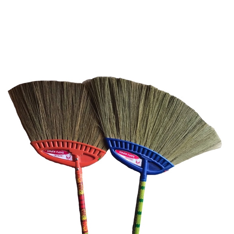 KAYU Tiger Paddle Broom / Wooden Handle Broom / Floor Sweep | Shopee ...