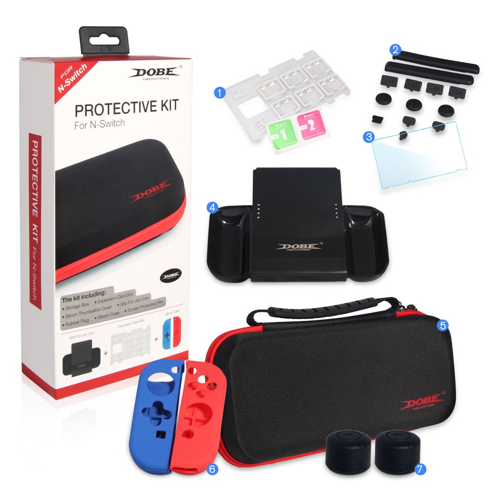 Protective kit nintendo switch store