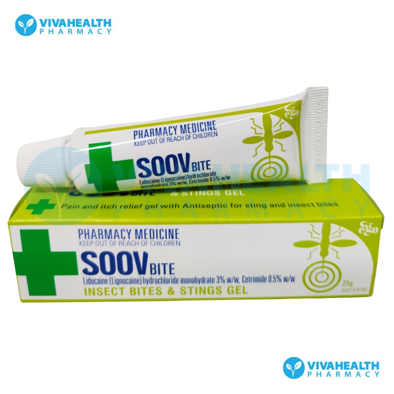 Soov Bite - Insect Bites & Stings Gel 25g | Shopee Singapore
