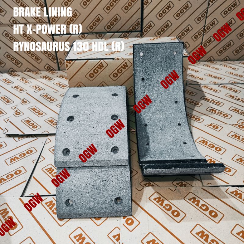 Brake Pads lining HT X-Power (R), Rynosaurus 130 HDL (R) | Shopee Singapore