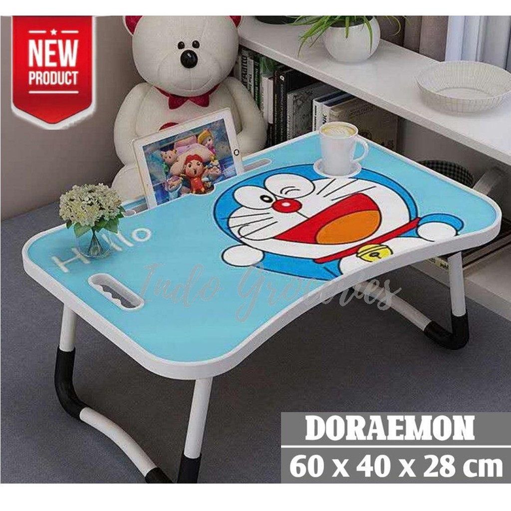 Doraemon Folding Table, can be used for studying, multi-purpose laptop ...