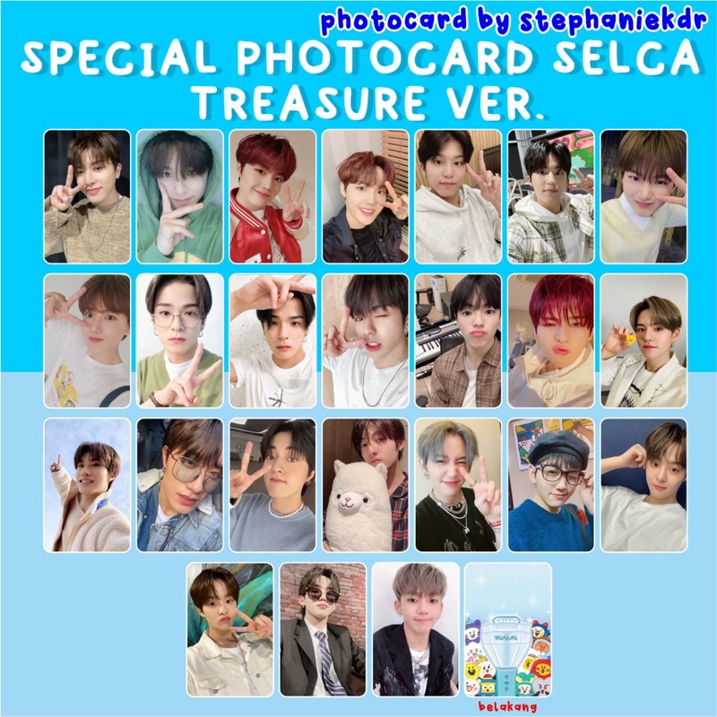 Selfie Photocard selca member enhypen treasure aespa nct dream nct127 ...