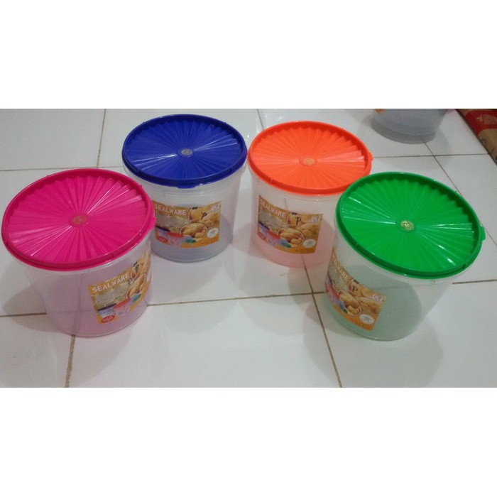 Panda Star 5 Liter Plastic Jar - Green Line - Clio - DP | Shopee Singapore