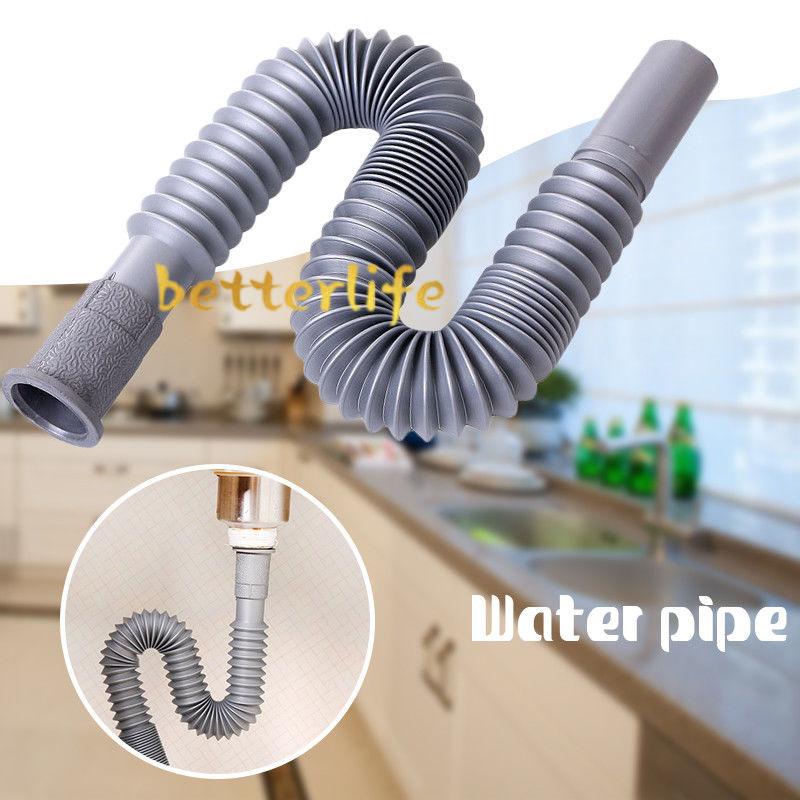 1pc Universal Plastic Flexible Kitchen Basin Strainer Sink Extension ...