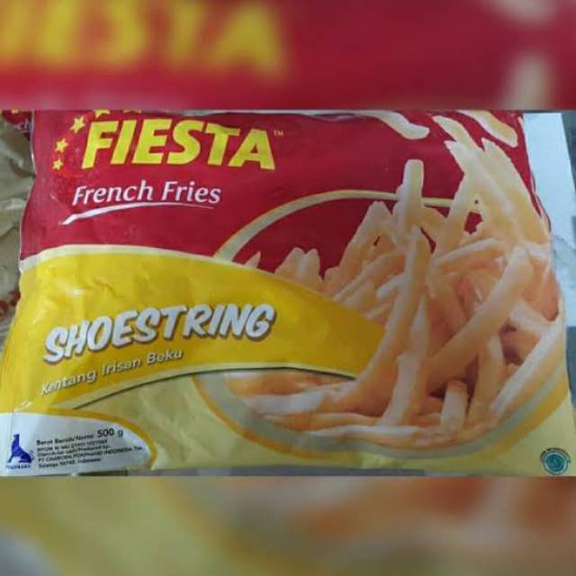 Fiesta French Fries Shoestring 500 Gr Fiesta Origina Frozen Food ...