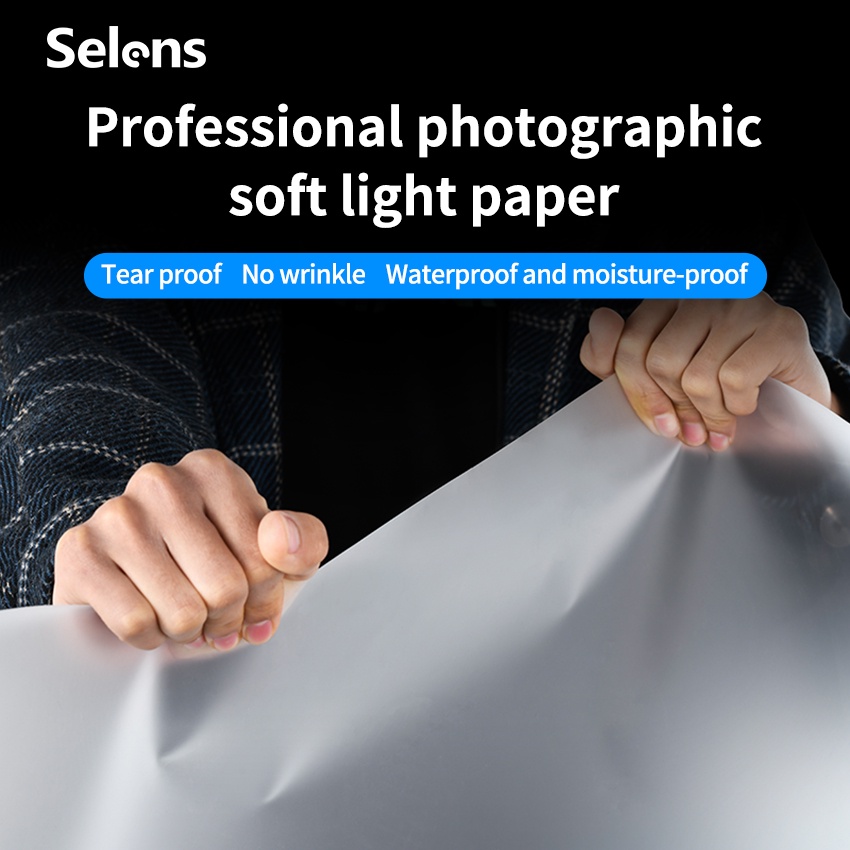 Selens 1.2x1m Photo Premium Translucent Softlight Diffuser Paper Studio ...