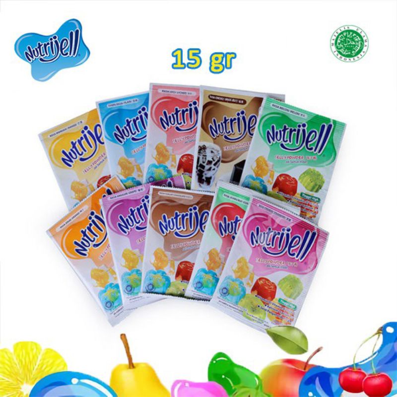 Nutrijell All Variant Complete Flavor 15g per sachet) | Shopee Singapore