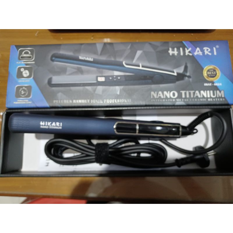 Pauline Store - Hikari Nano Titanium Vise / Hikari Straightening Iron ...