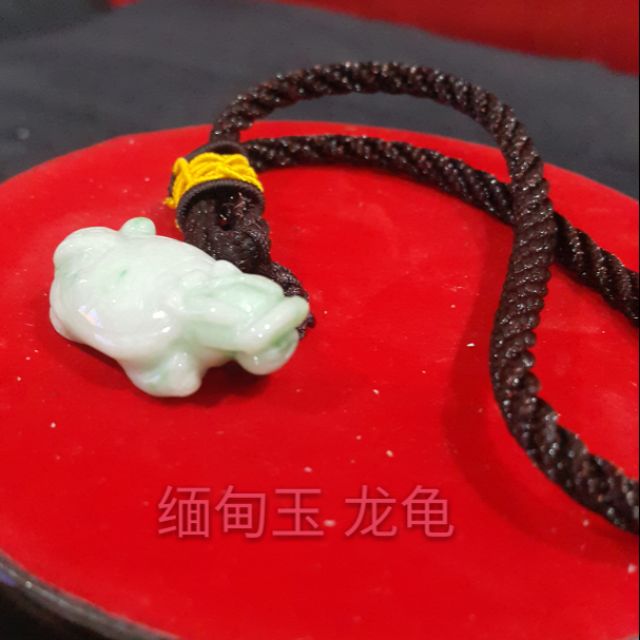 Burmese Jade Dragon Turtle Charm Burmese Jade Dragon Turtle Charm ...