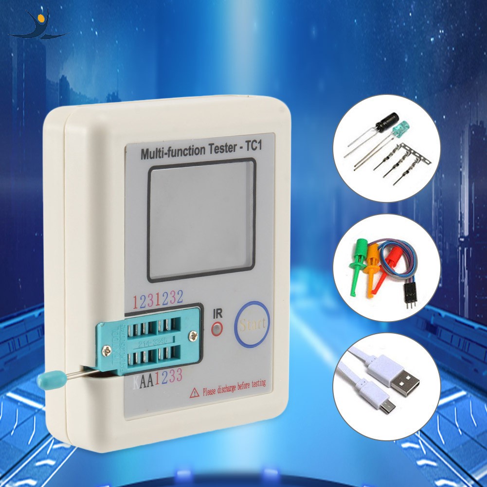 ODR|FAST Pocketable Multifunction Transistor Tester LCR - TC1 Full ...