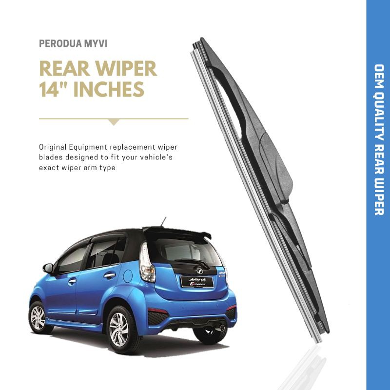 Perodua Myvi Rear Wiper 14 Inch OEM | Shopee Singapore