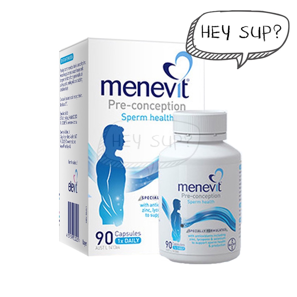 Menevit Male Fertility 90 Capsules | Shopee Singapore