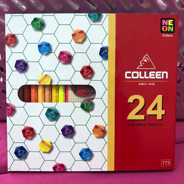 Colored Pencils Colleen Chlorine 24 Colors 36 48 (1 Head) | Shopee ...