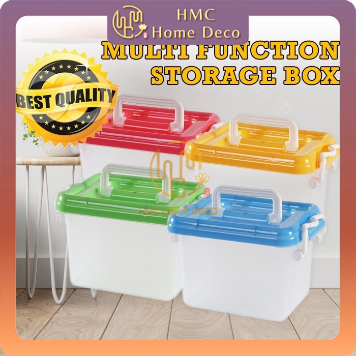 HMC Felton Multipurpose Storage Box Organizer Stackable Container with ...