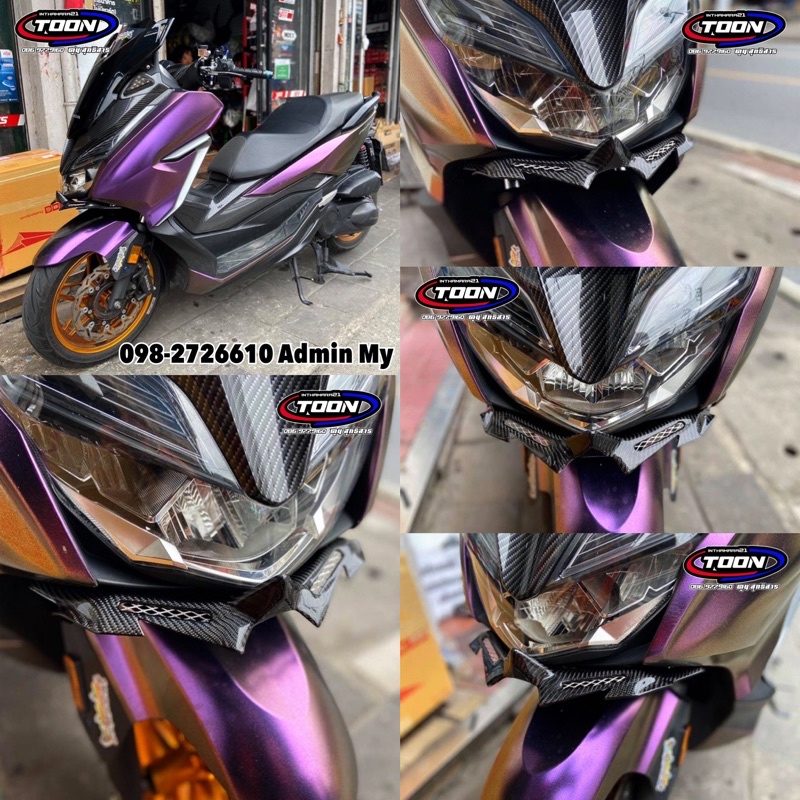 Wing Carbon Headlight Fits Forza350 Forza300 Models | Shopee Singapore