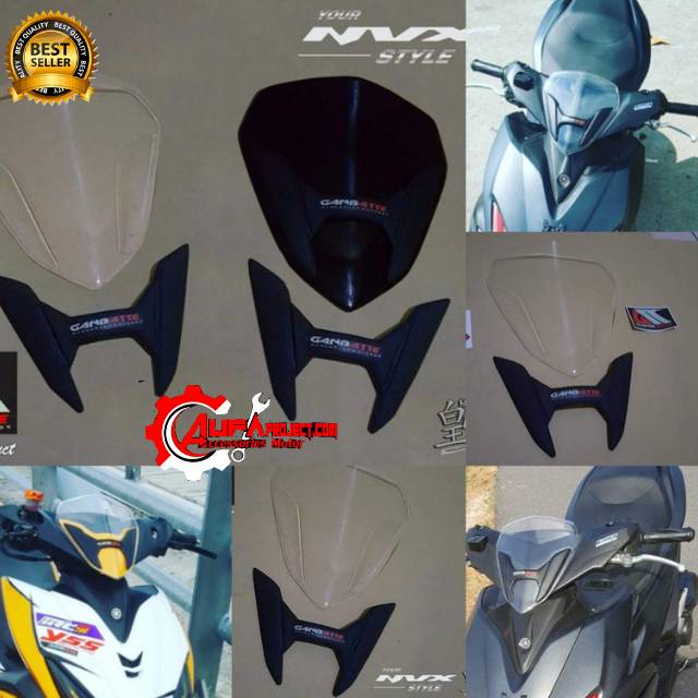 Visor yamaha aerox 155 aerox Accessories | Shopee Singapore