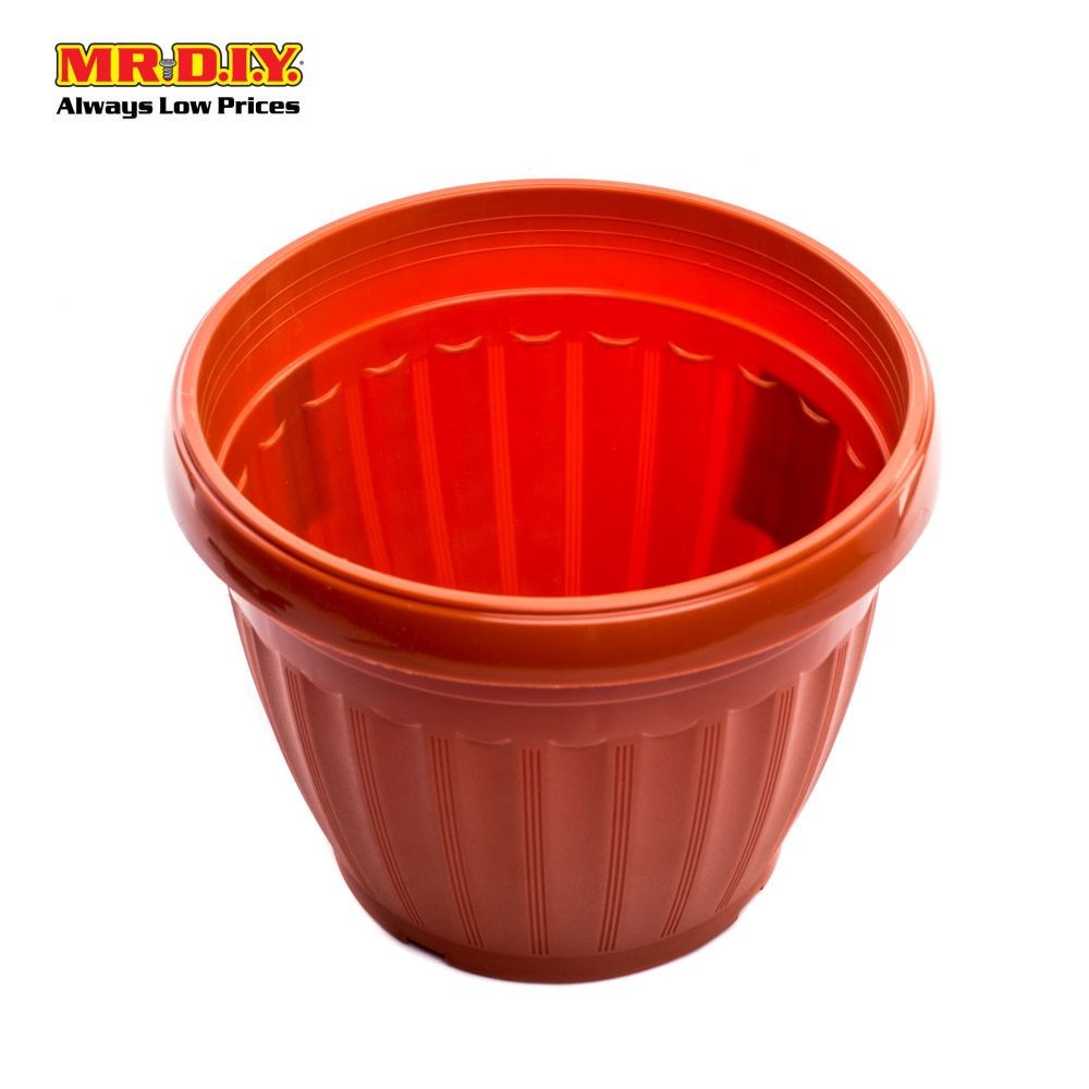 ELIANWARE Plastic Round Flower Pot (19cm x 16cm) | Shopee Singapore