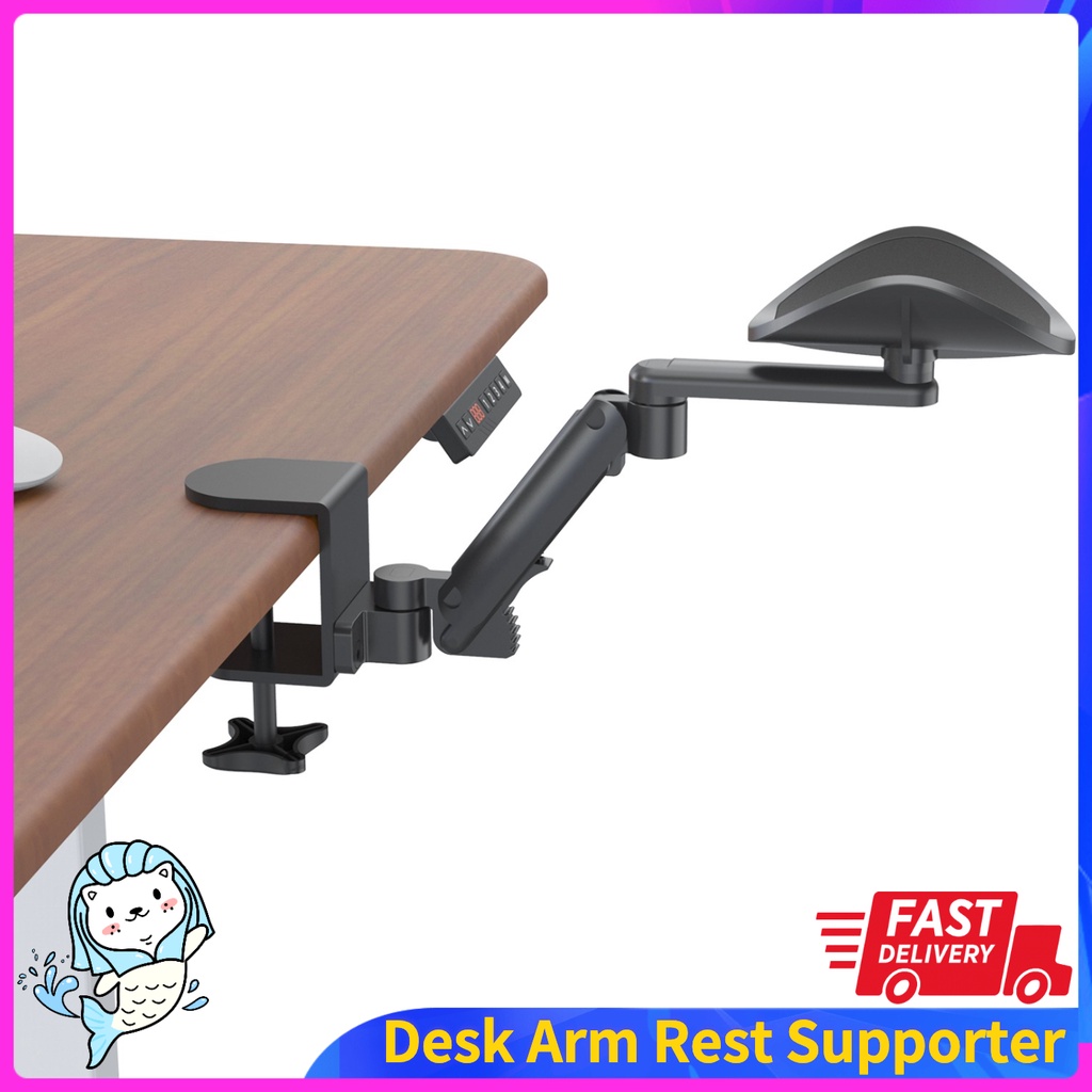 Adjustable Arm Rest Ergonomic Computer Desk Arm Support Wrist Support ...