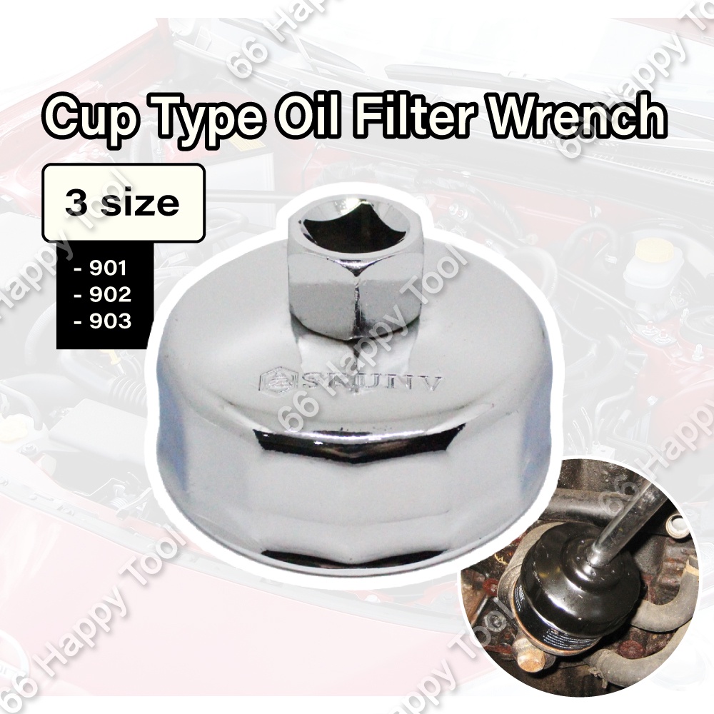 Automotive 901 / 902 / 903 Cup Type Oil Filter Wrench 1/2" Drive ...