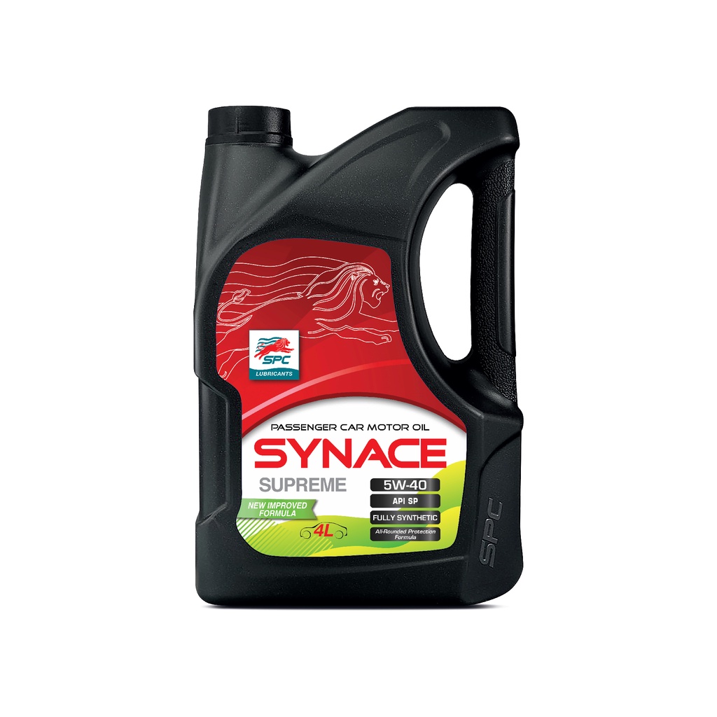 (UPGRADED) Synace Supreme SP SAE 5W40 (4L) - Fully Synthetic Oil - SPC ...