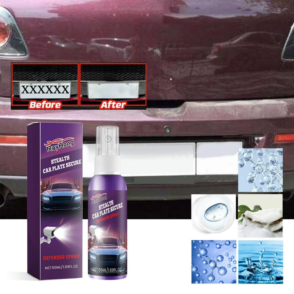 Rayhong Invisible Car License Plate SprayLasting Effective Invisible ...
