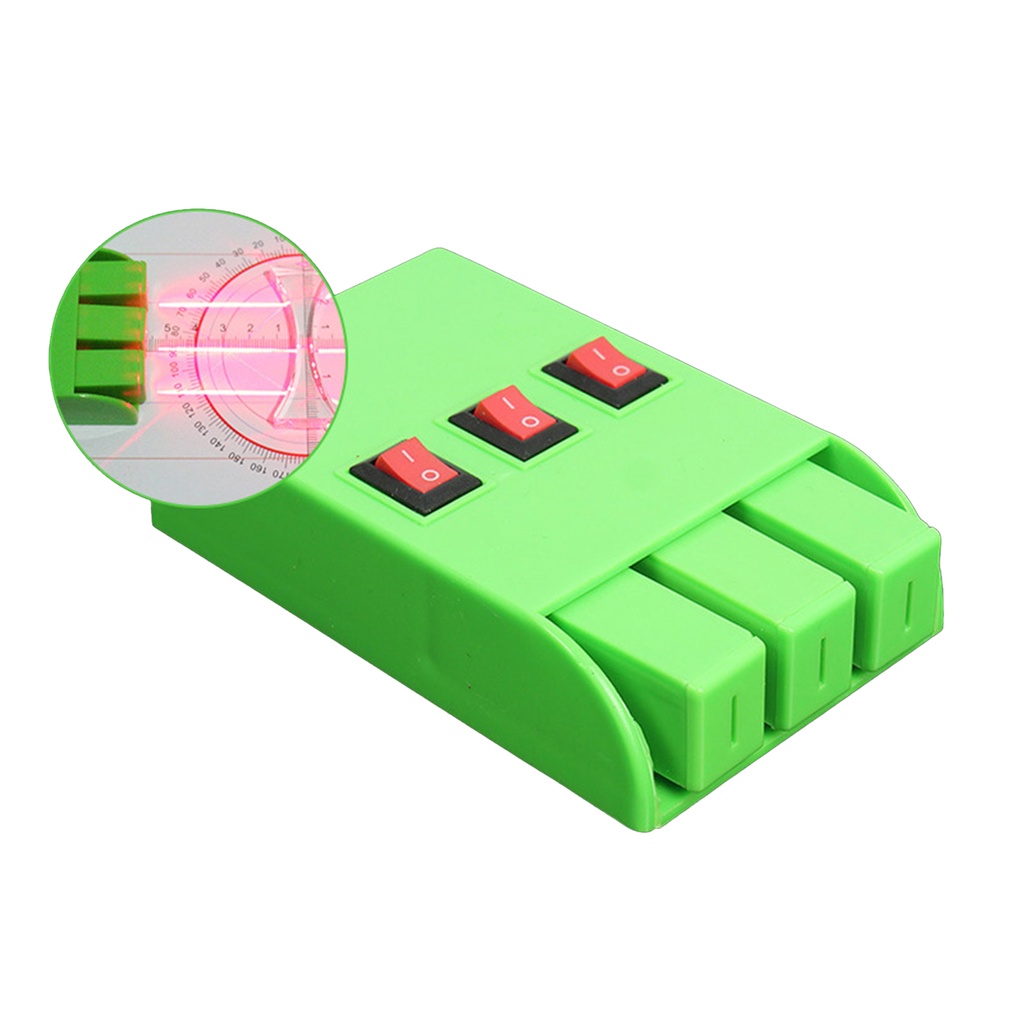 Three way Parallel Laser Light Sources Set Magnetic Adsorption Concave ...