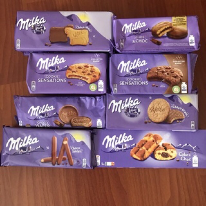 Milka Collection - Milka Cookie Sensations / Milka Choco Wafers / Milka ...