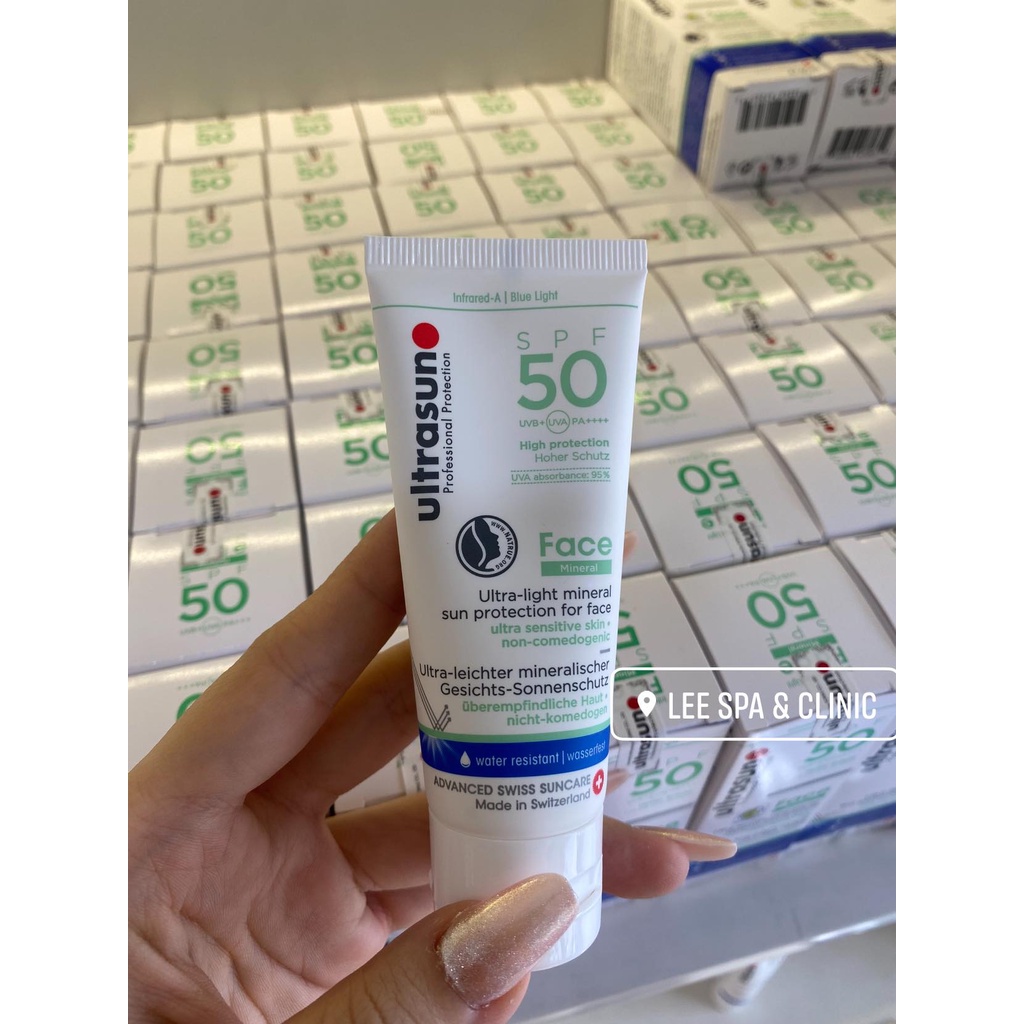 Ultrasun FACE MINERAL SPF50 PA ++++ - MINERAL Sunscreen 4 Types Of ...