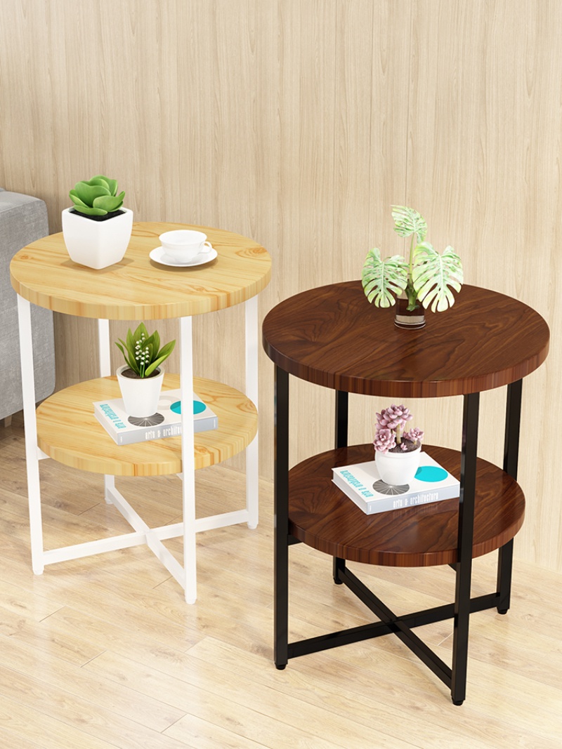 Sofa Side Table Modern Minimalist Corner Table Bedside Small Table ...