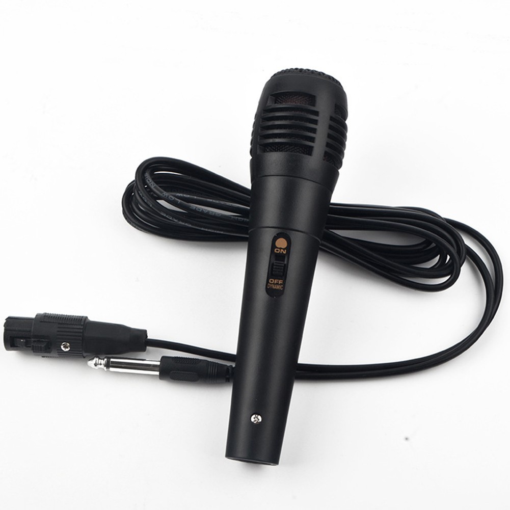 Professional Wired Dynamic Microphone Vocal Mic with XLR to 6.35mm ...