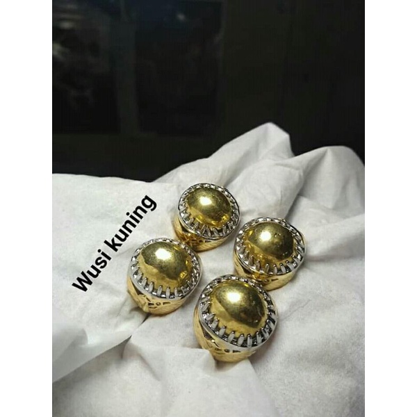Yellow Wusi Stone Ring | Shopee Singapore
