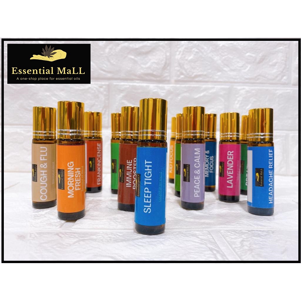 Pure Essential Oil Pre diluted Roll On ️ Essential MaLL ️ ROLL ON 10ml ...