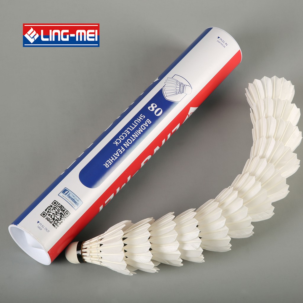 LingMei 80 / Ling-Mei 80 Goose Feather Badminton Shuttlecock / Lingmei ...