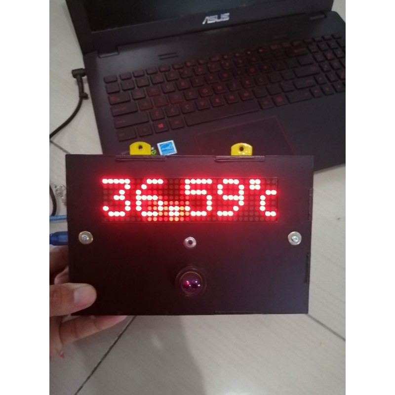 Acrylic arduino temperature detector box | Shopee Singapore