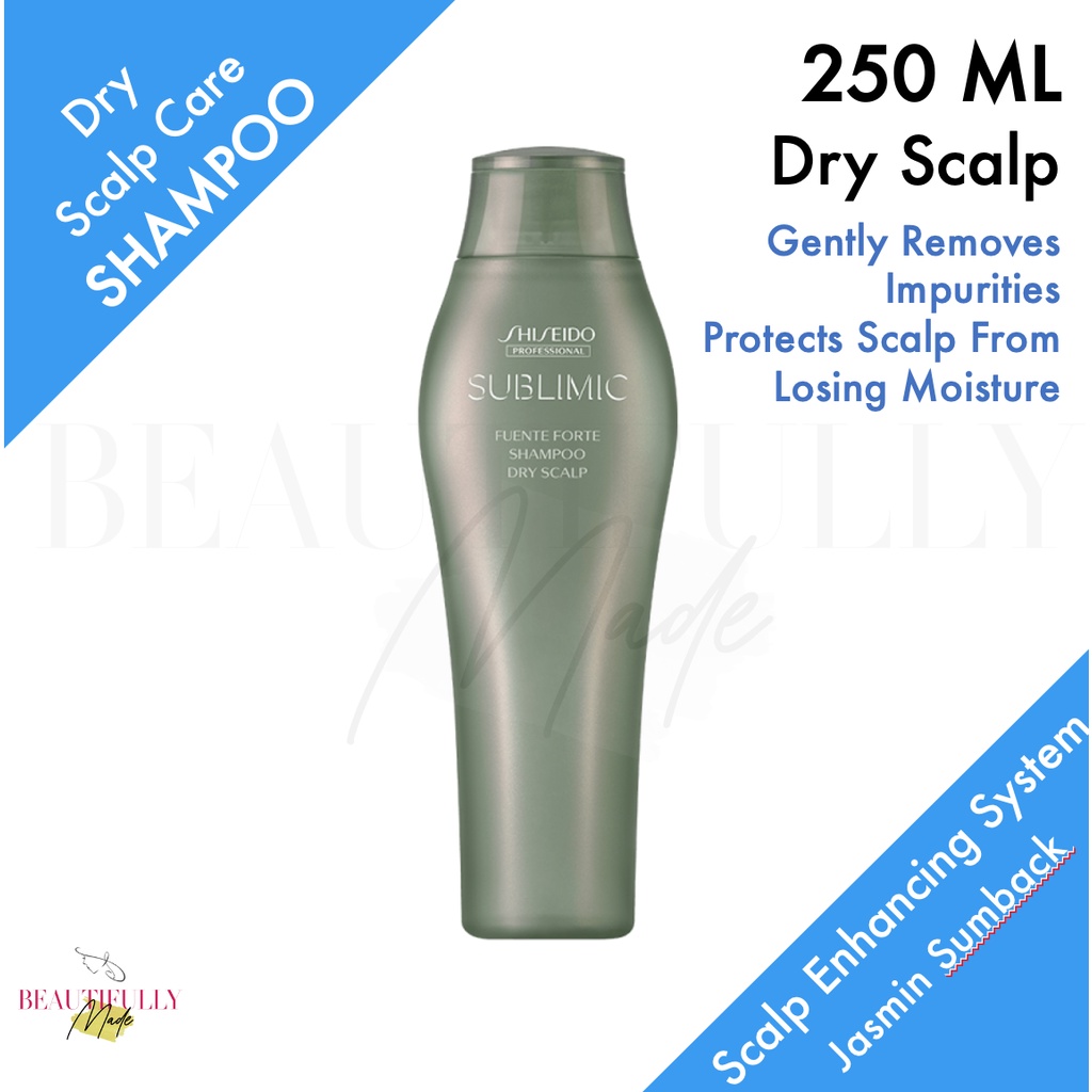 Shiseido Professional Sublimic Fuente Forte Shampoo (Dry Scalp ) 250ml ...