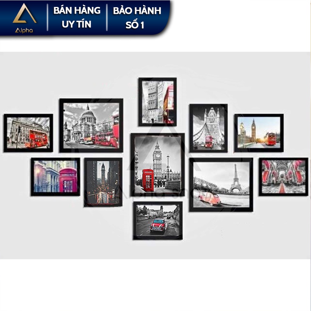 Set of 11 genuine ALPHA M11 large photo frames, free wall picture frame ...