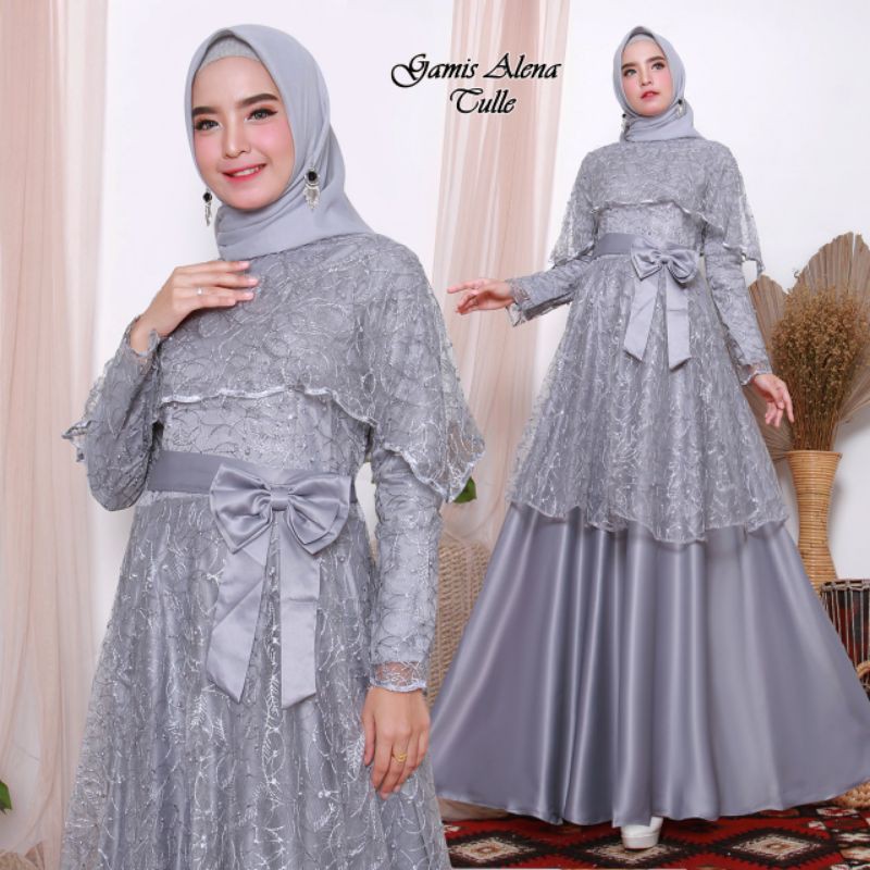 Modern KEBAYA - Beautiful ALENA TULLE GAMIS - MODERN GAMIS - Party ...