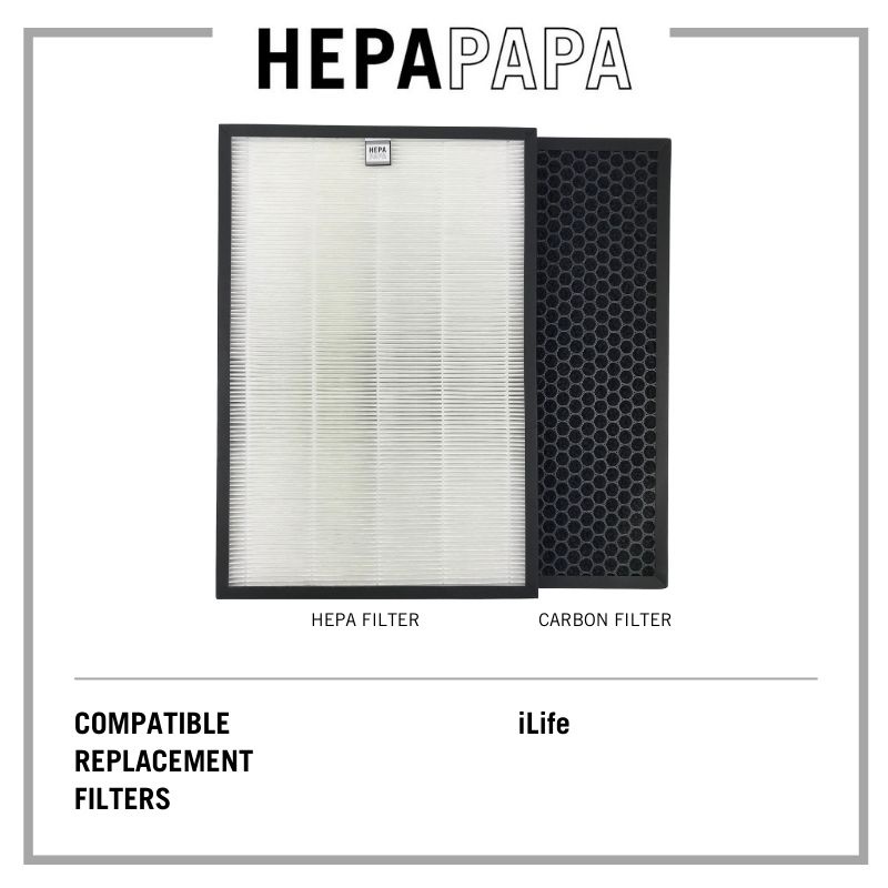Osim iLife Air Purifier Compatible HEPA & Carbon Filters [HEPAPAPA ...