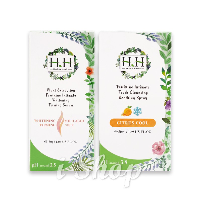 HH Soothing Spray (50ml)+Whitening Serum (30ml) | Shopee Singapore