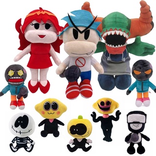 Game Friday Night Funkin Plush Toy FNF Girlfriend Boyfriend Captain ...