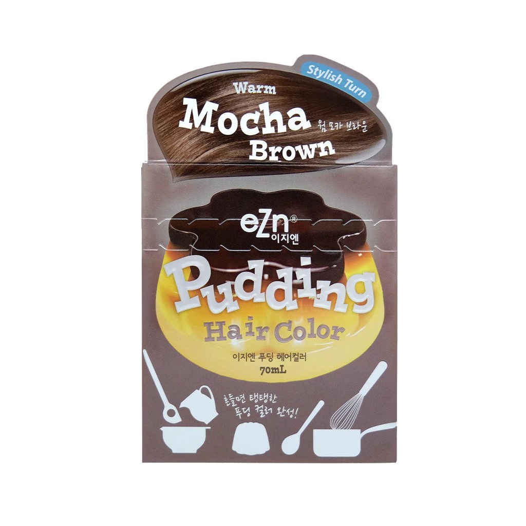 eZn Pudding Hair Color Hair Dye (Ash Beige Stopover, Ash Beige Gray ...