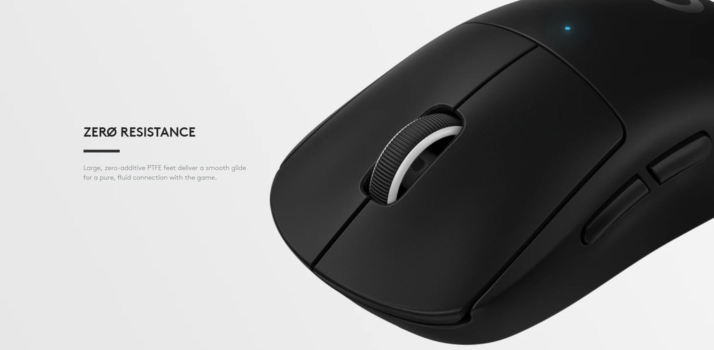 LOGITECH G PRO X SUPERLIGHT Wireless Gaming Mouse, Ultra-Lightweight (2 ...