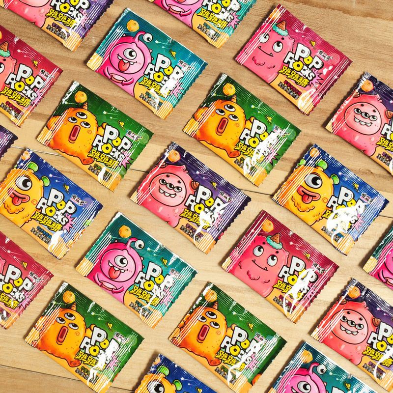 ((20 Packs 1 Package) After 8090 Nostalgic Popping Candy Strong Popping ...