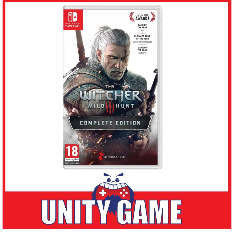 Nintendo Switch The Witcher 3 Complete Edition (ENG) | Shopee Singapore