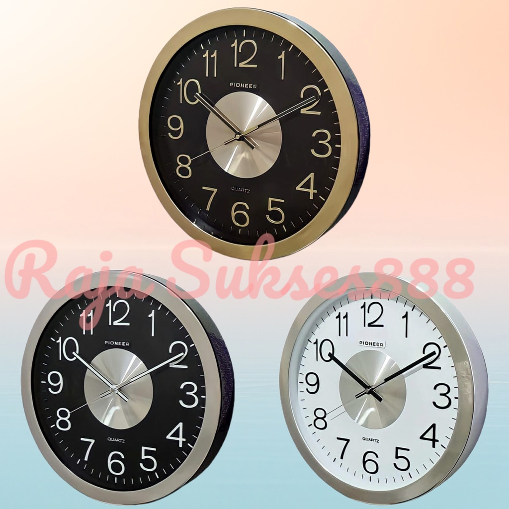 Pioneer Wall Clock PIONEER HS 2137 READY 3 Beautiful Colors 33 CM ...